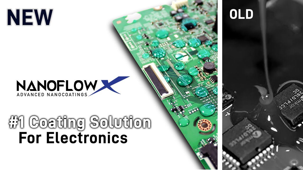 NanoFlowX – Advanced Nanocoating Protection for Electronics